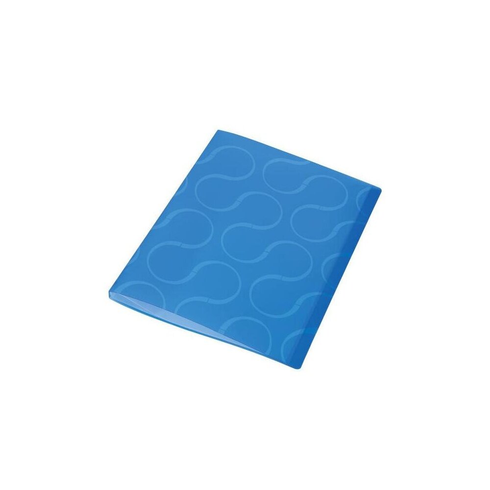 Panta Plast 0410-0032-03 Папка с файлами omega, 20 файлов, цвет синий, материал полипропилен, плотность 450 мкр panta plast