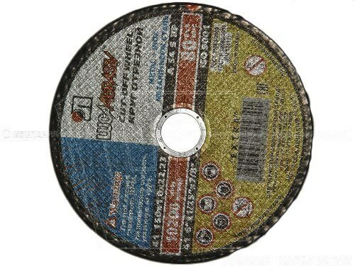 Круг отрезной по металлу 150*1*22 (тип 41) +нержав. lugaabrasiv (41 150 1. 22.23 a 54 sbf 80 2)