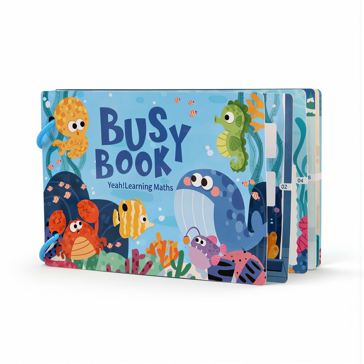 Размером удобный для маленьких рук развивающий набор Busy Book фермерские животные с липучками для изучения букв цифр фигурок для дошкольников обучающая игрушка