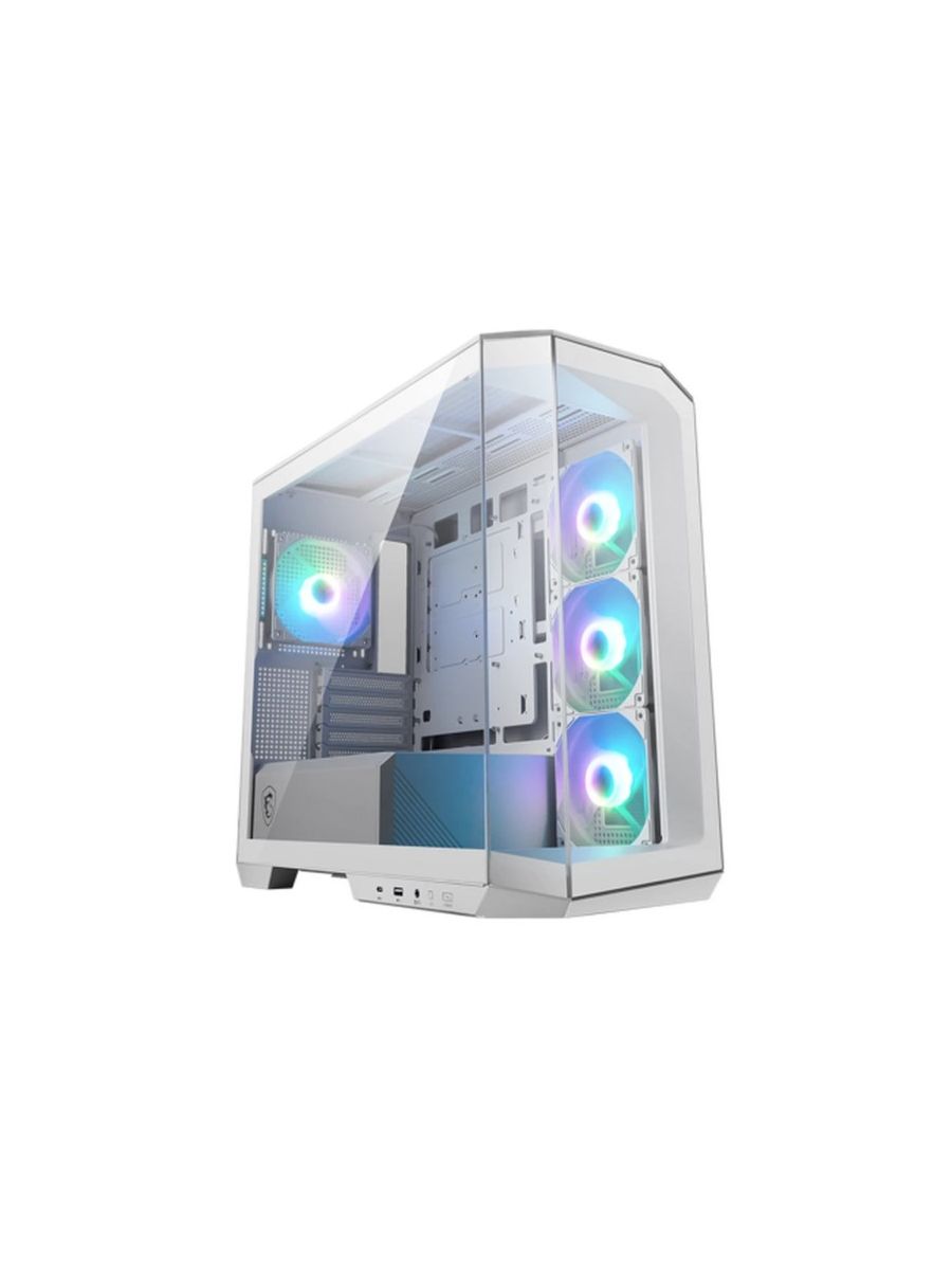 Корпус MSI MAG Pano M100R PZ White белый, Mini Tower без блока питания