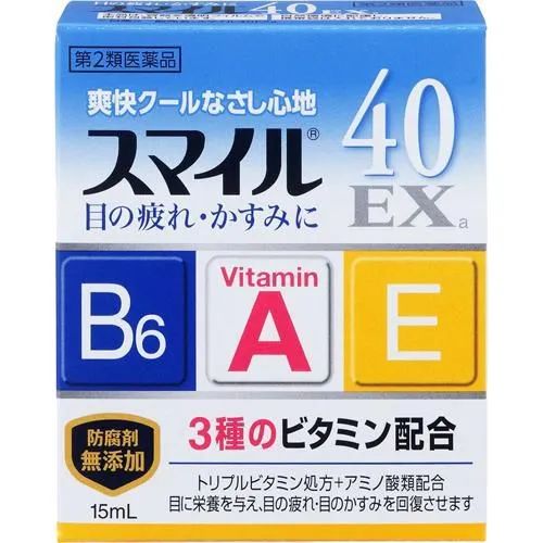 Lion Smile 40 EX Япония, увлажнение, с аминокислотами и витаминами B6, A, E, охлаждающий эффект, индекс свежести 5, 15 мл