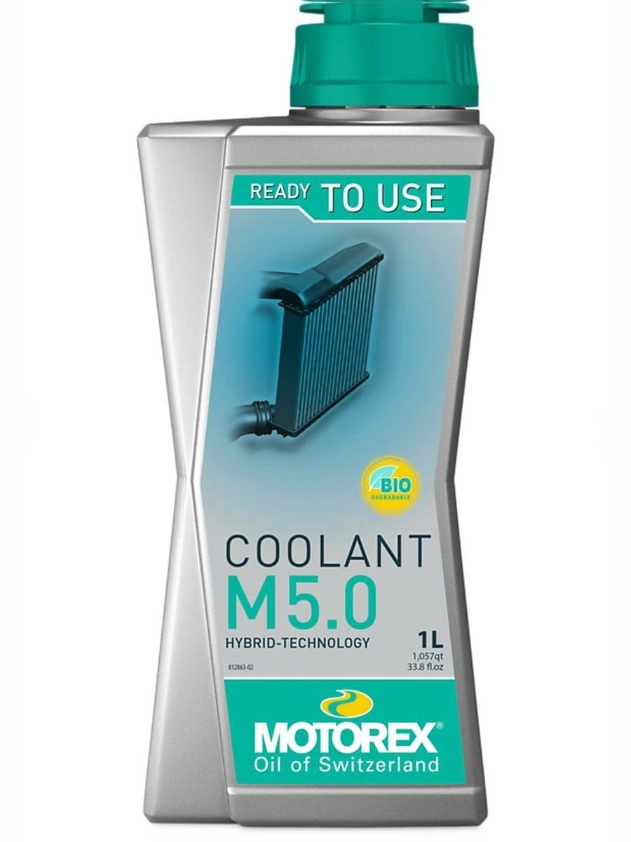 MOTOREX Антифриз COOLANT M5.0 READY TO USE 1л