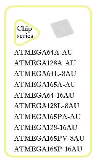 ATMEGA64A-AU 64-16AU 64L-8AU 165A 128A 128L TMEGA128 ATMEGA165PA TMEGA165PV 165P Мини-модуль регулятора напряжения 3А, чехол для телефона
