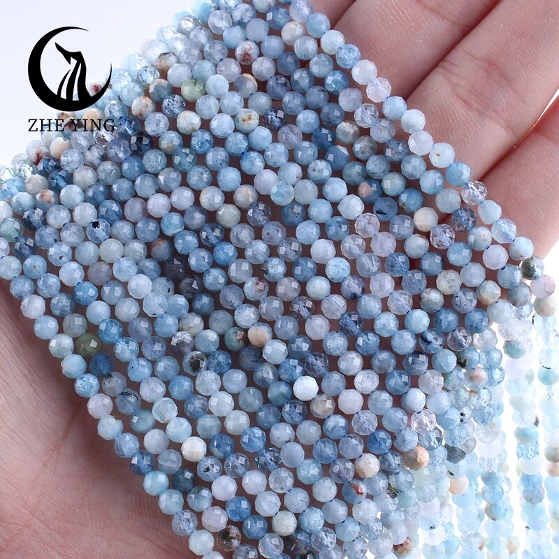 Бусины ZHEYING 4 мм аквамарин, цвет 21Aquamarine L.2