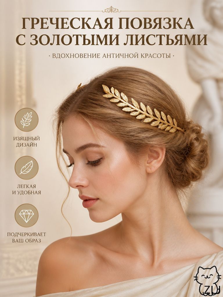 Диадема 1 шт, Артикул: 5905900886, Материал: Металл, Цвет: Золотой