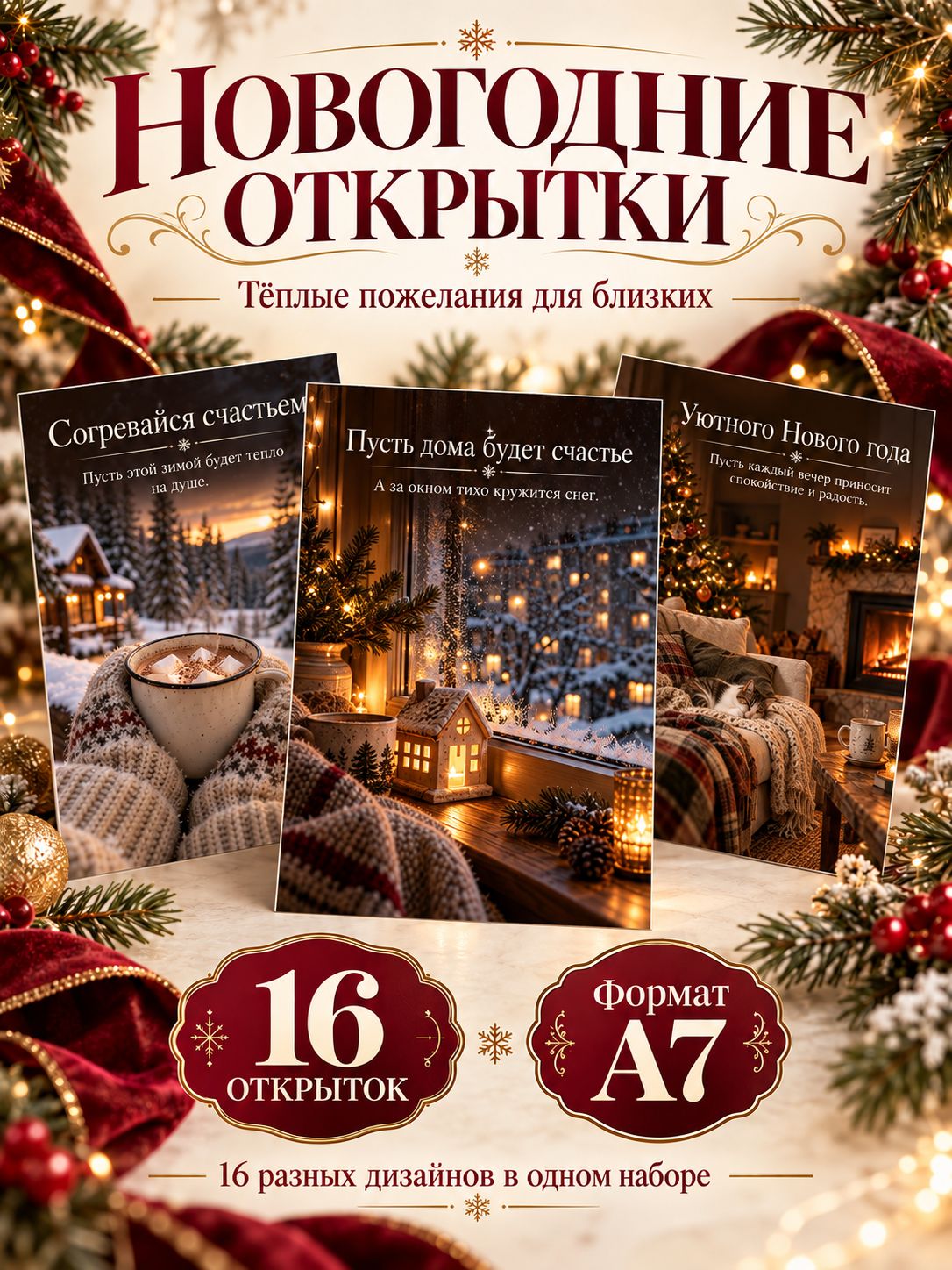 Открытки Новогодние Предсказания (Happy New Year)