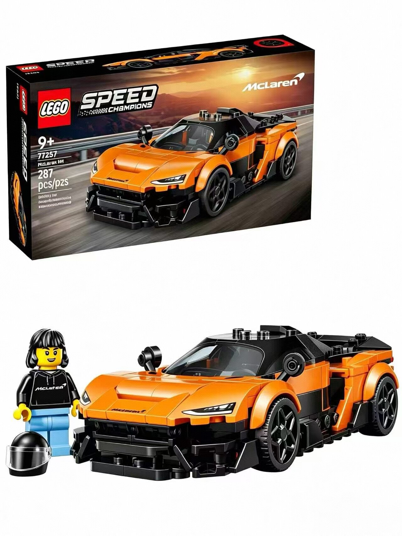 Конструктор LEGO Speed Champions 77257 Автомобиль McLaren W1, 287 дет.