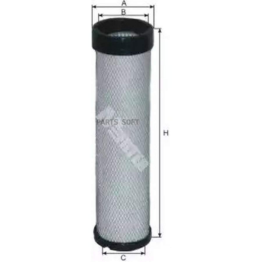 M-FILTER A5491 A 549/1 фильтр воздушный! вставка H337 D94 d74\ Case/Cat/John Deere/New Holland/Vermeer/Volvo