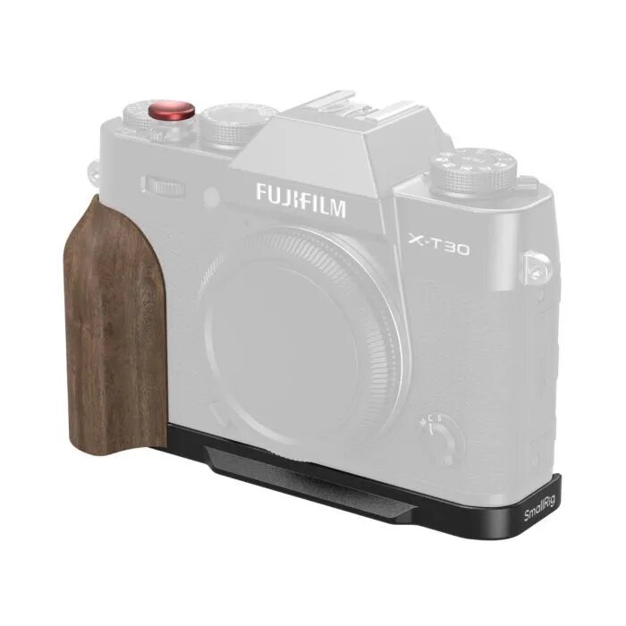 Эксклюзивная Lобразная рукоятка SmallRig для Fuji XT30, XT30 II и XT30 III, модель 5666, выполнена из дерева в черном цвете