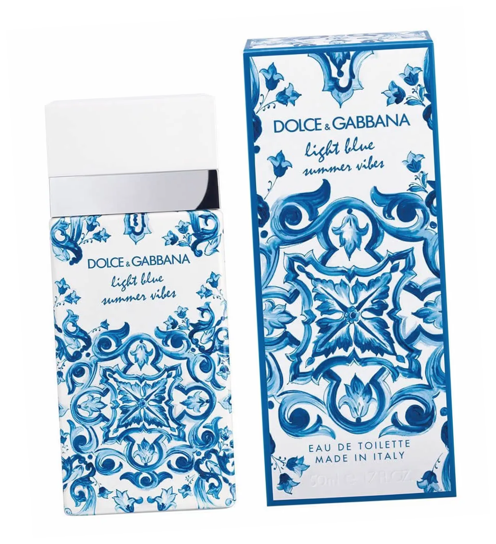 Духи для женщин Dg Light Blue Summer Vibes Pour Femme 100 мл - Дольче Габбана Вайбс