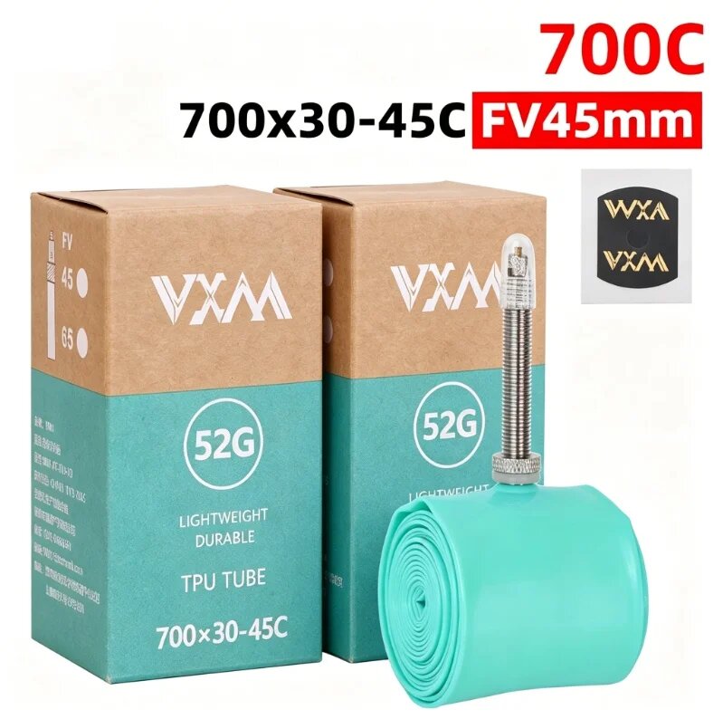 VXM Камера для гравийного велосипеда TPU 700x30-45C 45mm-2 piece