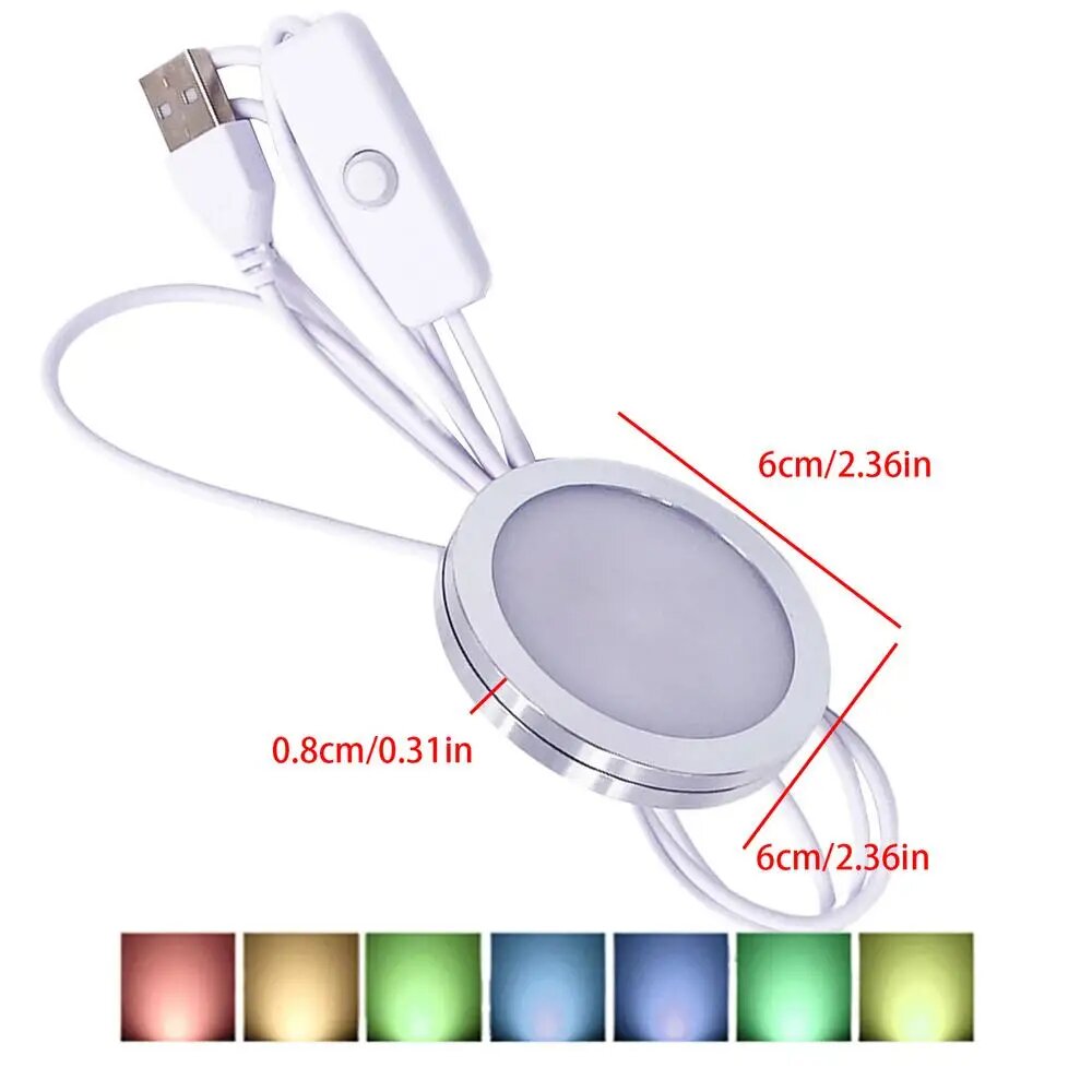 USB светодиодный светильник из алюминия
