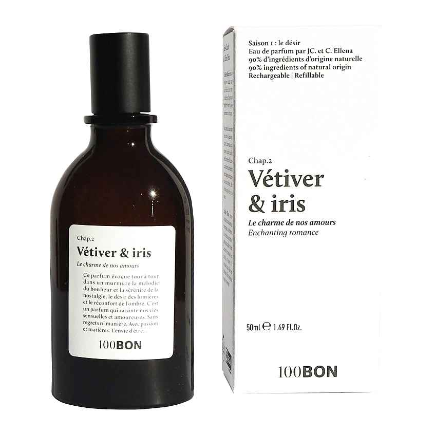100BON Vetiver and Iris - аромат для женщин 50 мл / 100 Бон Ветивер и Ирис