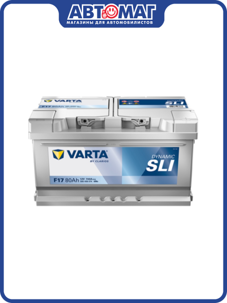 Аккумулятор автомобильный VARTA Dynamic SLI 80 а/ч VARTA VAR580406074-SLI