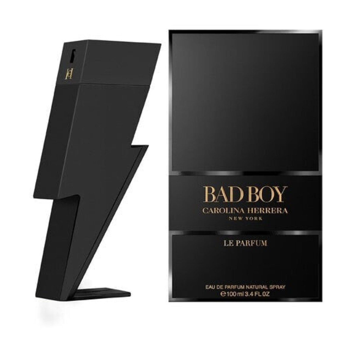 Парфюмерная вода Carolina Herrera Bad Boy Le Parfum древесный аромат для мужчин, 100 мл