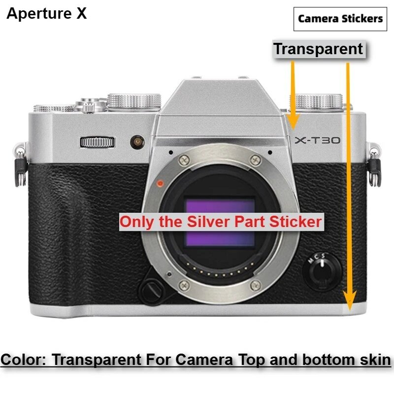 Прозрачная наклейка для камеры Fujifilm X-T30 III UWCYXOM Style1
