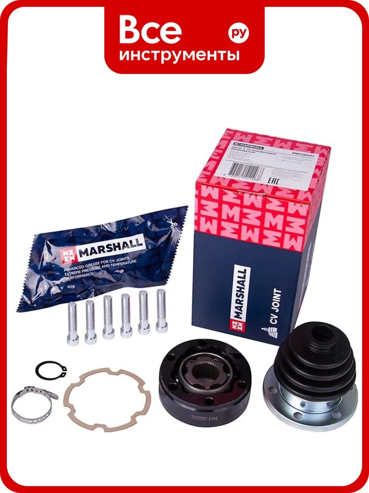 ШРУС внутренний Audi 80/90 B2-B4 78-, Skoda Fabia 99-, VW Golf I-IV 75- / Passat B2, B3 81- MARSHALL M8112001