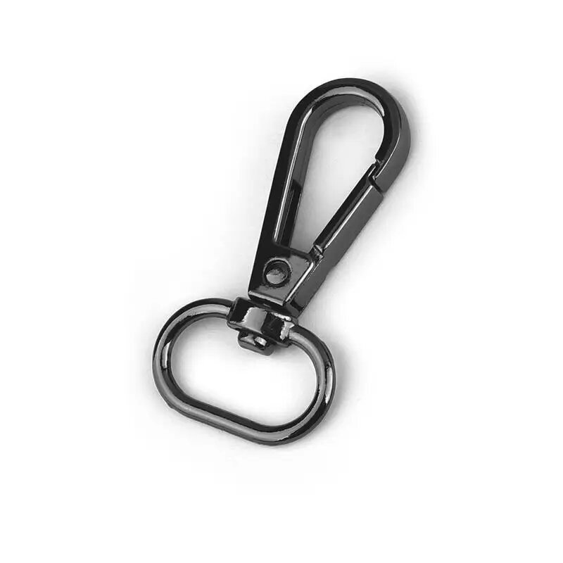 5 шт, металлические застежки для сумок SEVENWELL 15/20/25/35 мм Черный, Black 2CM