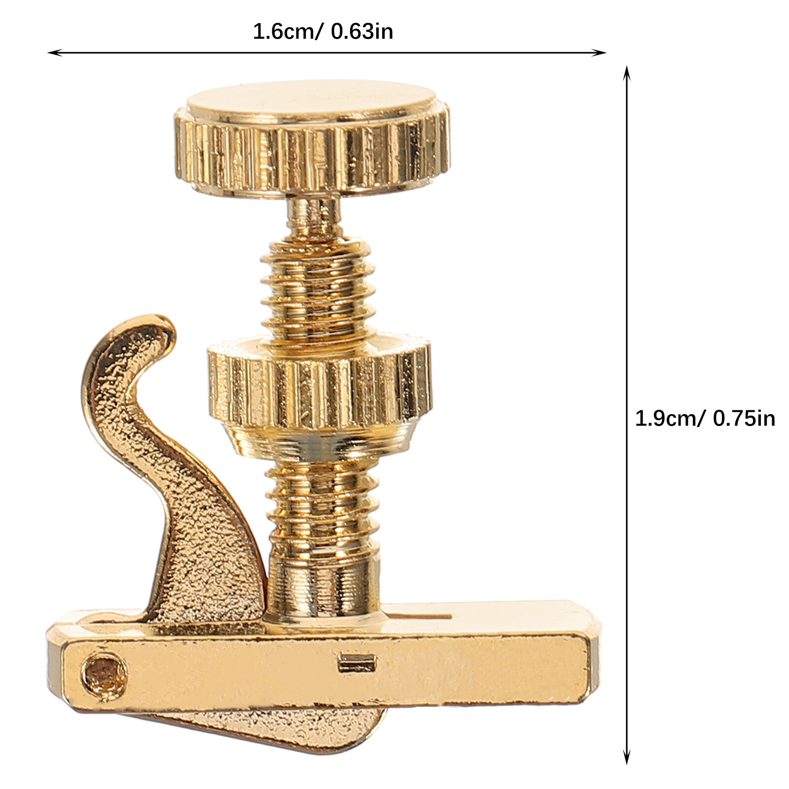 Goldенный Regулятор Наладкі Для Скріпки Точнaя Настройкa Металл 1 9x1 6cm