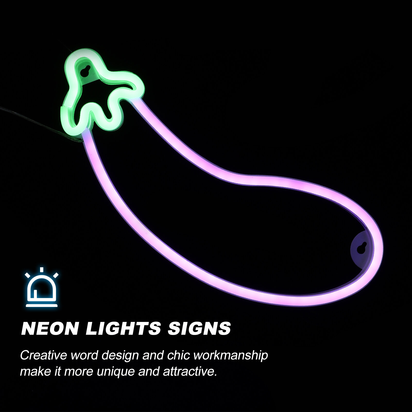 Neon Light Decorative Led Sign Для Спальни И Гостиной Белый Цвет 35X13X2Cm