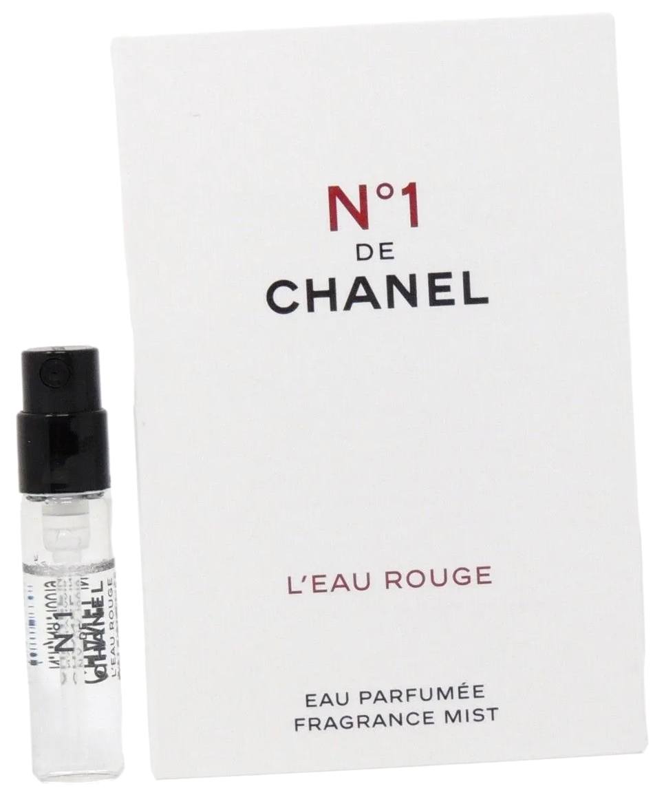 Дымка для тела Шанель Номер 1 Де Шанель Ле Руж 1.5 мл для женщин - Chanel L Eau Rouge миниатюра