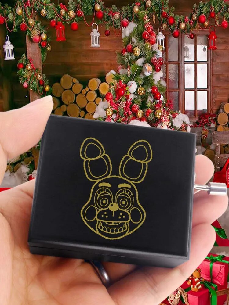 Музыкальная коробка Five Nights at Freddy's, тема Фредди, подарок детям и друзьям, Подарок на выпускной.