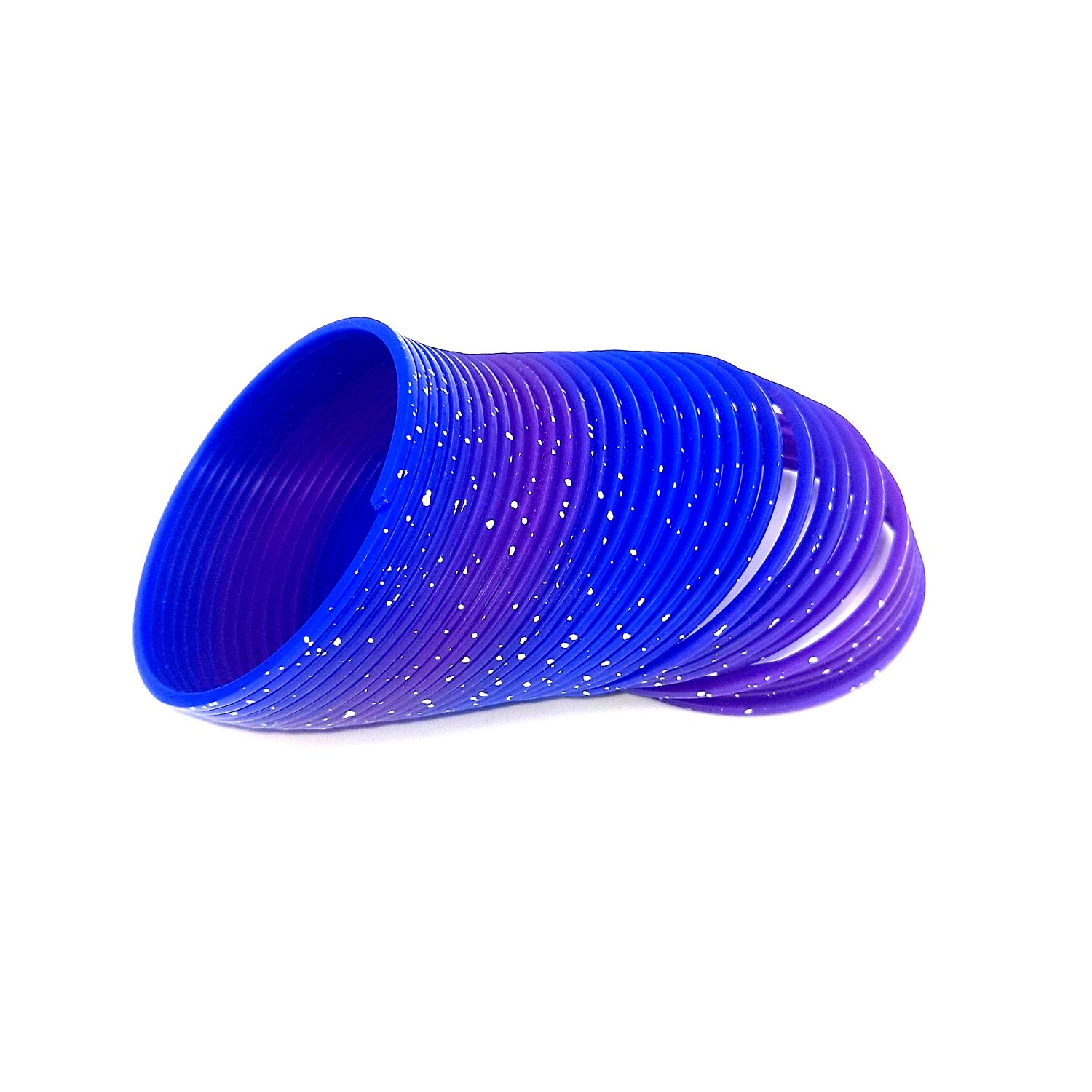 Пружинка детская Звездное небо 6.5х6.5 см. Slinky. Игрушка антистресс Слинки. Спираль Радуга.
