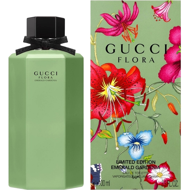 Женская туалетная вода Gucci Emerald Gardenia 100 мл - Гуччи Флора Эмеральд Гардения парфюм