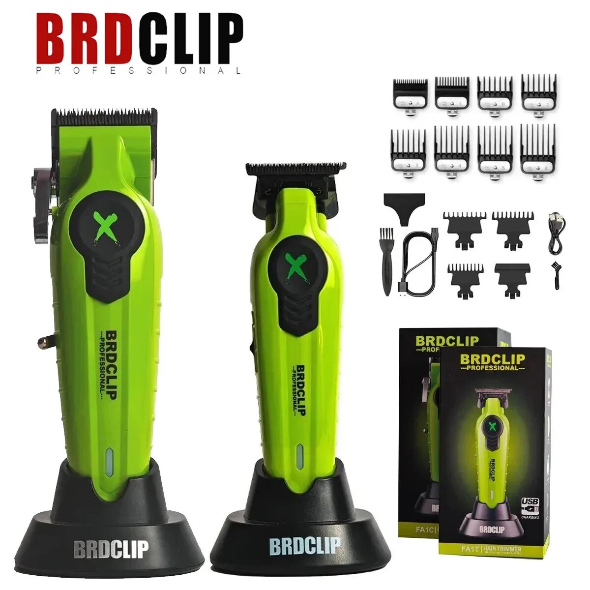 БРДCLIP Триммер для волос FA1T-FA1C Green