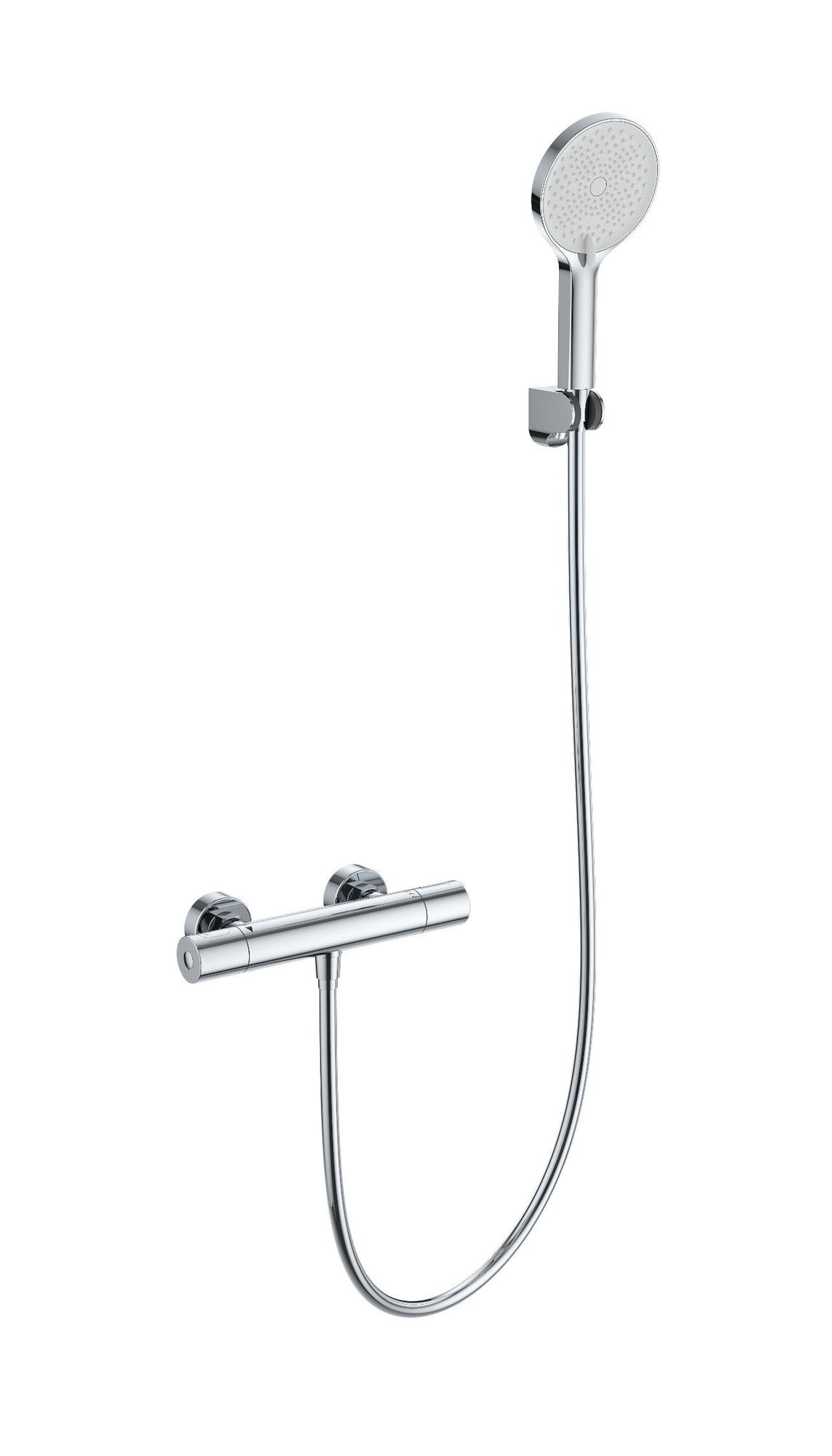 Смеситель для душа Wonzon & Woghand Inn WW-B3013-A-CR с термостатом, глянцевый хром, латунь