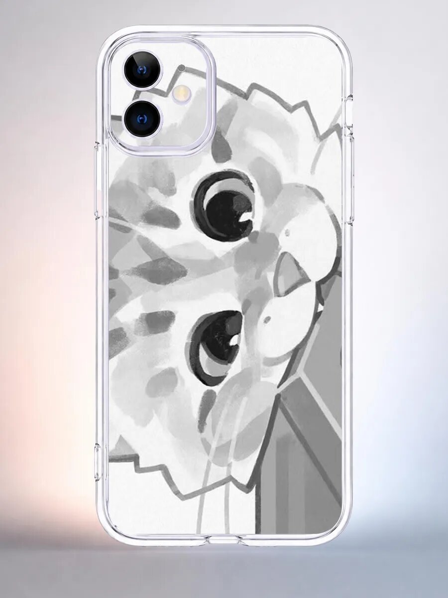 Чехол iPhone 15 рыжий кот Y2K Indie Sleaze