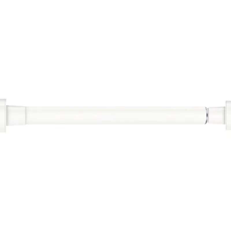 Телескопическая штанга для душа и одежды White 50-80CM