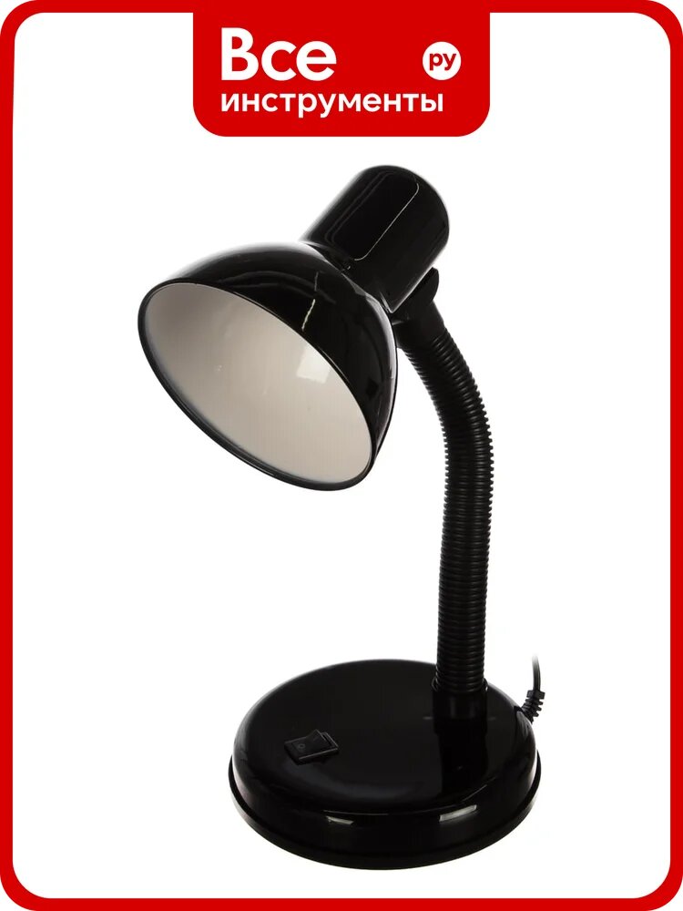 Настольный светильник, черный 230V 60W Ultraflash UF-301 С02 12356