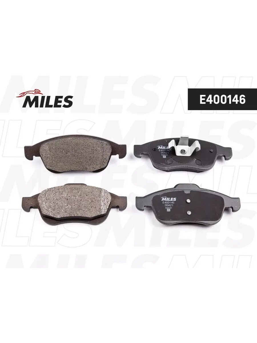 Колодки тормозные для а/м: Duster 10-, Fluence 10-, арт. E400146