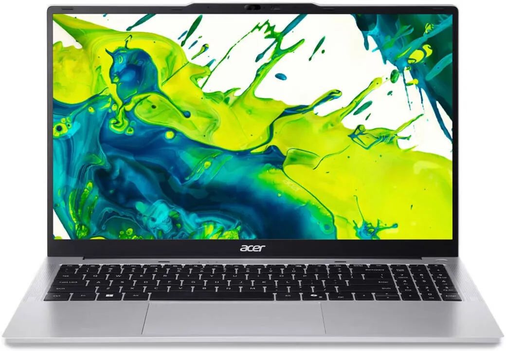Ноутбук Acer Aspire Lite AL15-53P-722Q 15.6" (1920x1080) IPS, Intel Core i7-1355U, 16GB DDR4, 512GB SSD, Intel Iris Xe, Без ОС, silver (NX. DGCCD.002)
