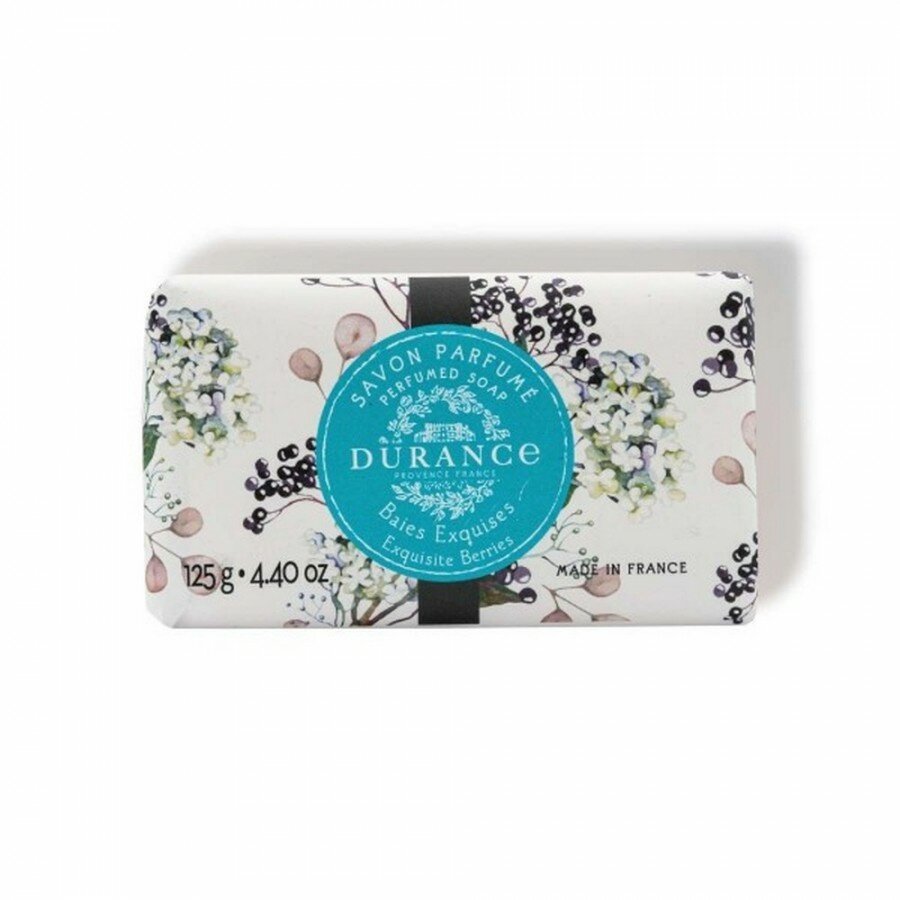 Кусковое мыло Exquisite Berries Durance Изысканные ягоды, 125 г