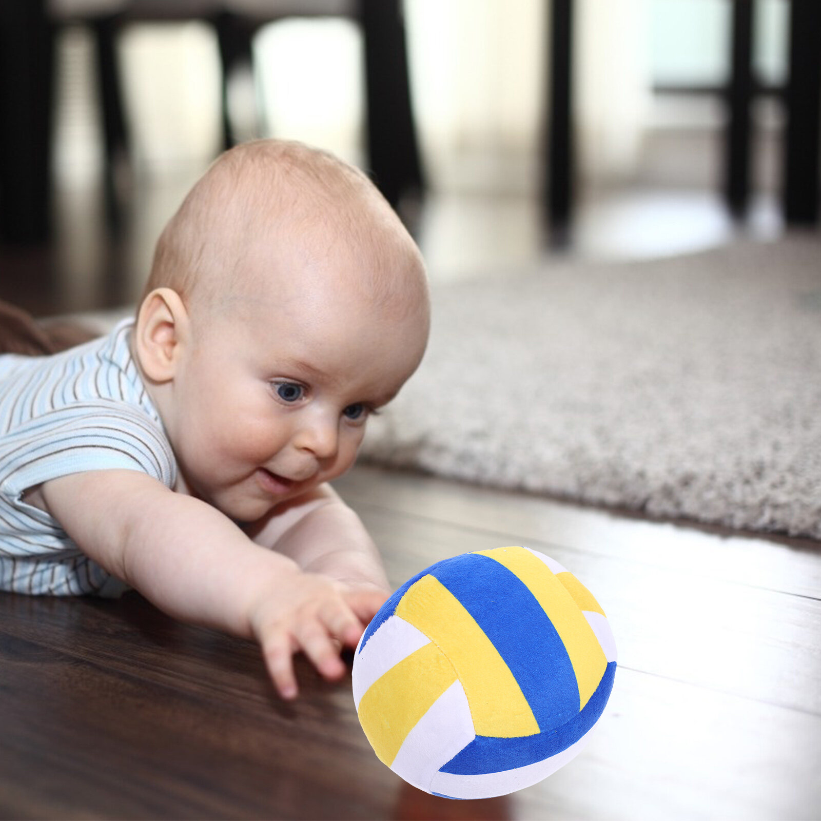 Мягкая Волейбольная Игрушка Для Детей Стuffed Volleyball Toy Размер 14.00X14.00X14.00CM