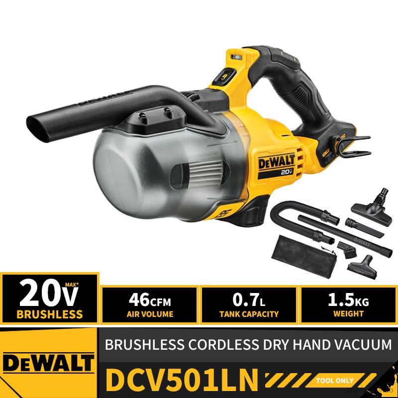 DCV501LN Беспроводной сухой ручной бытовой пылесос для промышленного строительства Перезаряжаемые литиевые эле