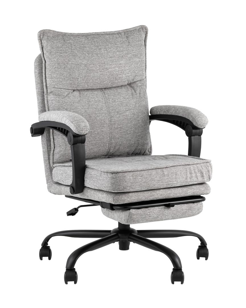 Офисное кресло TopChairs Кресло офисное TopChairs 6078A светло-серый арт. УТ000043097