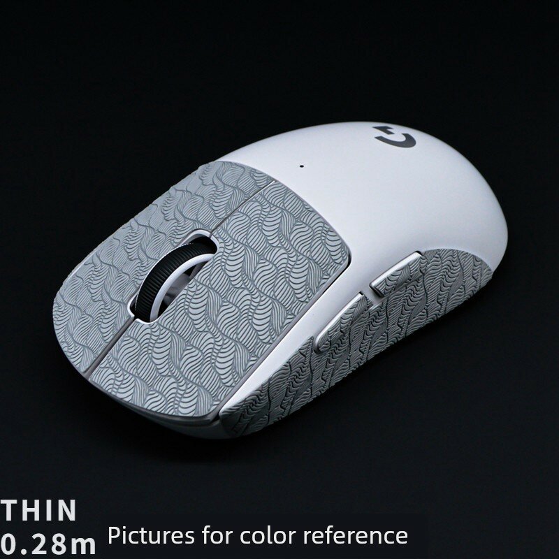 Ультратонкий антипрокольный стикер для Logitech GPW 4-го поколения, серый, толщина 0.28 мм, аксессуар для мыши