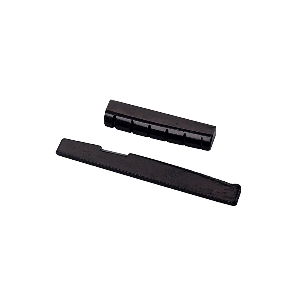 Седло и гайка для гитары из кости верблюда Black