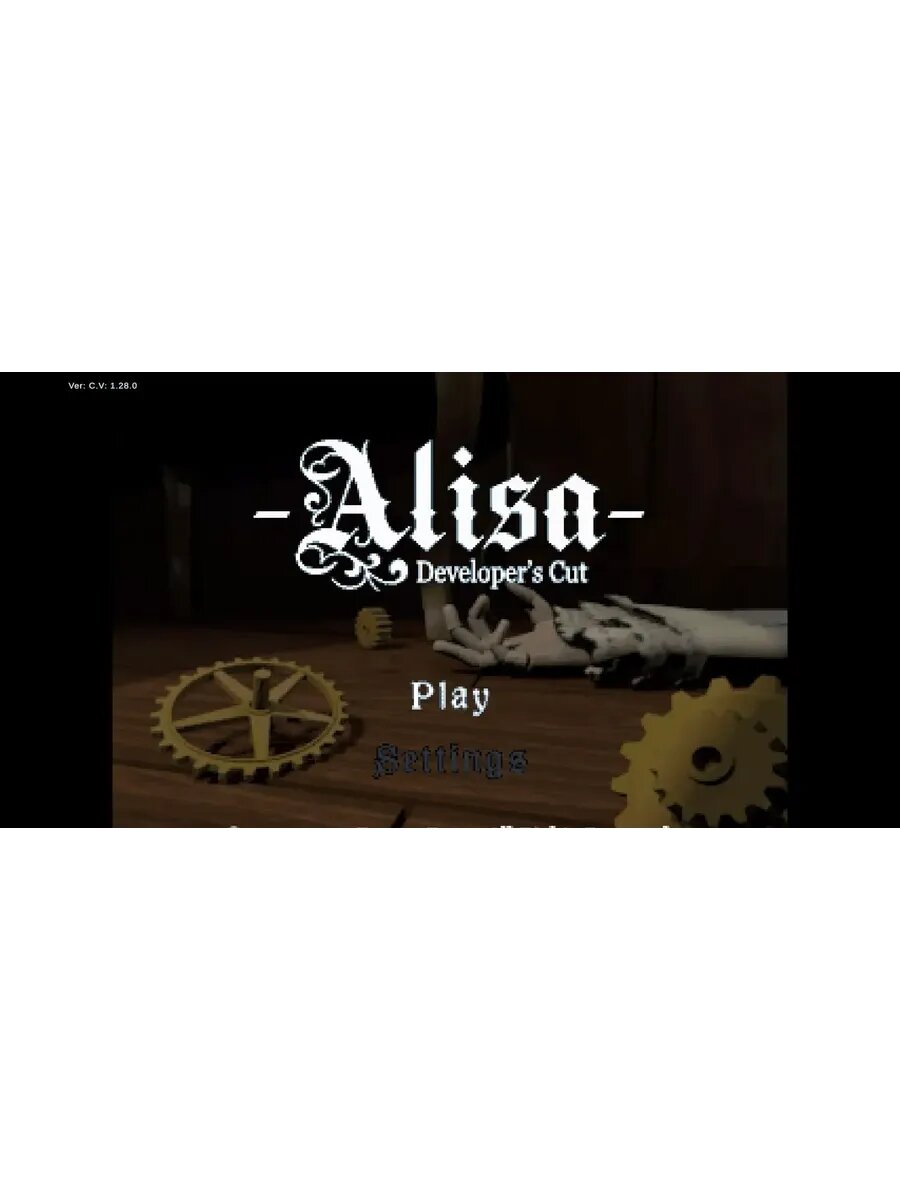 Alisa - Developer's Cut диск PS4 JB — фото 1