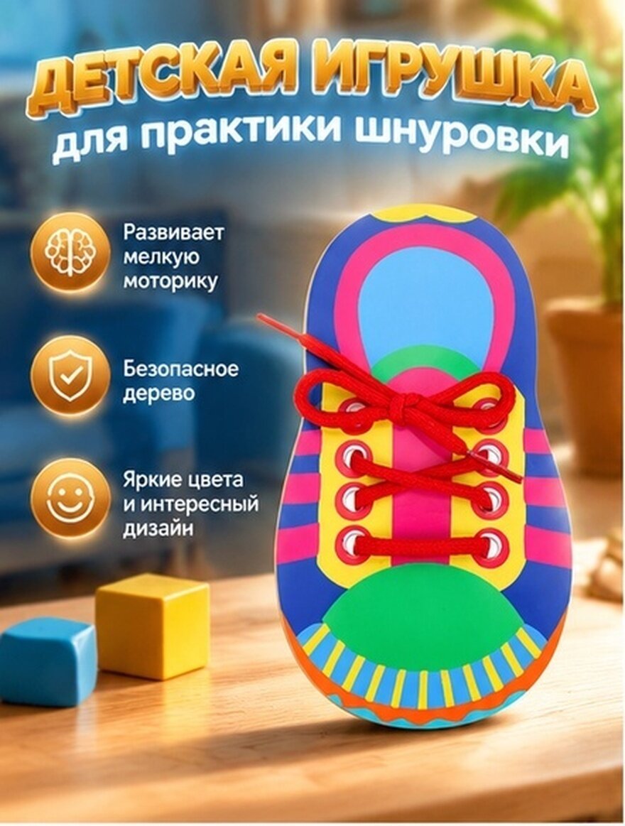 Обучающие Игрушки Для Развития Мелкой Моторики 2 Штуки Набор Для Обучения Вязанию Узлов 18X10X0 2Cm