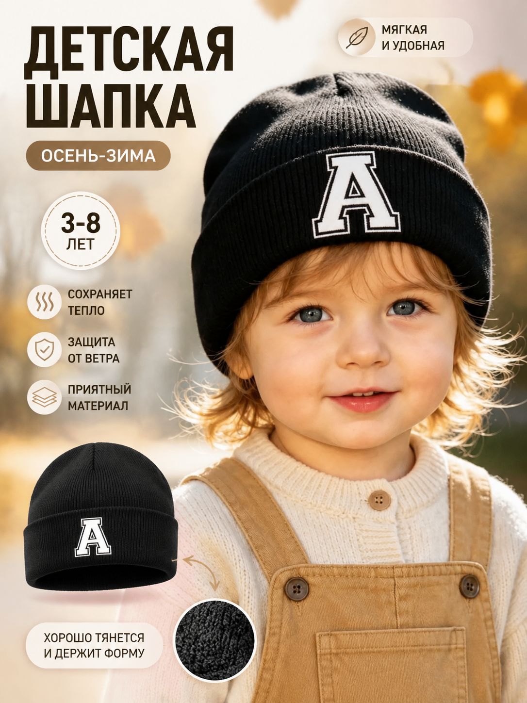 Кепка  для детей