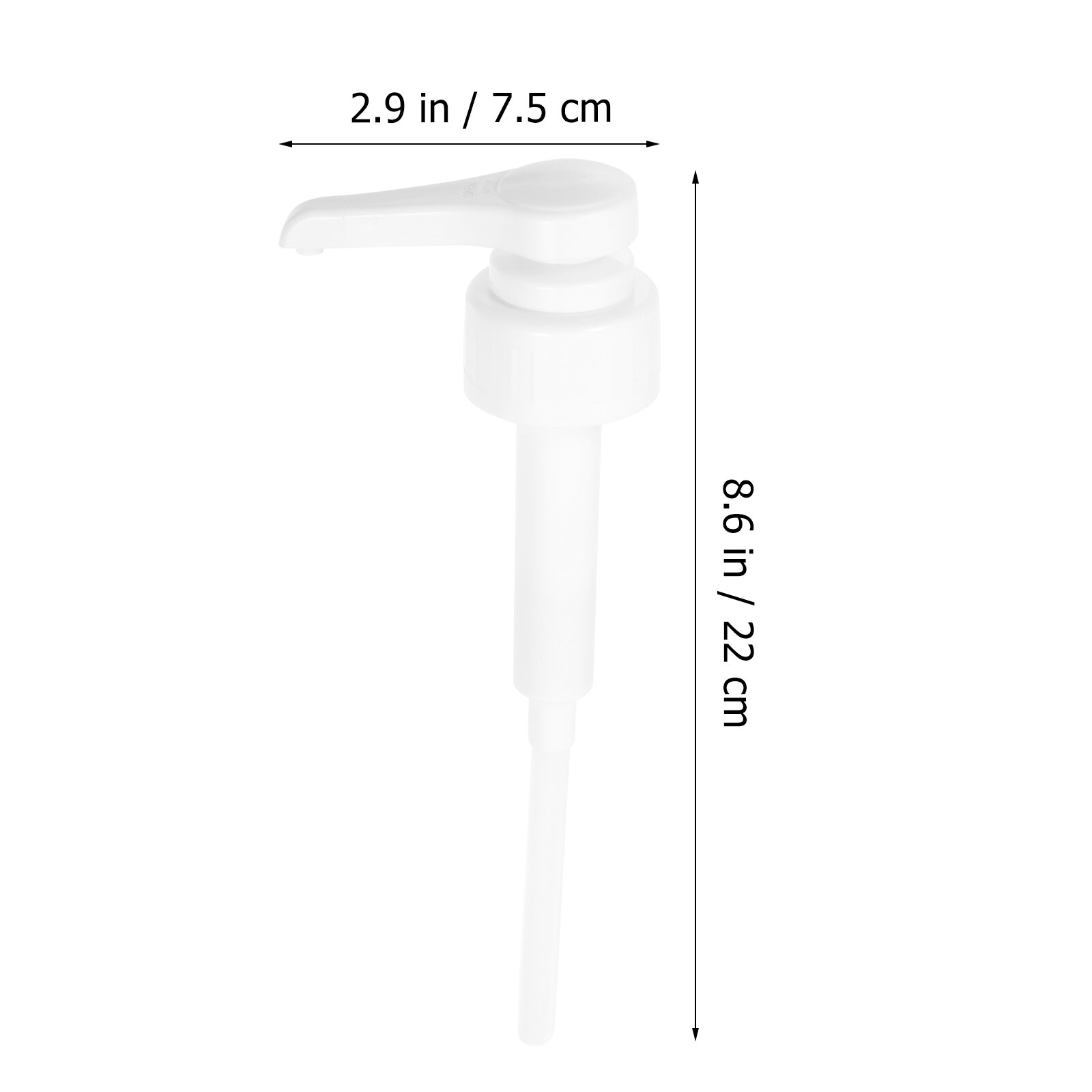 2 Штуки Насос Для Сиропа Бутылка Дозатор Контейнер 22X7.5X4Cm