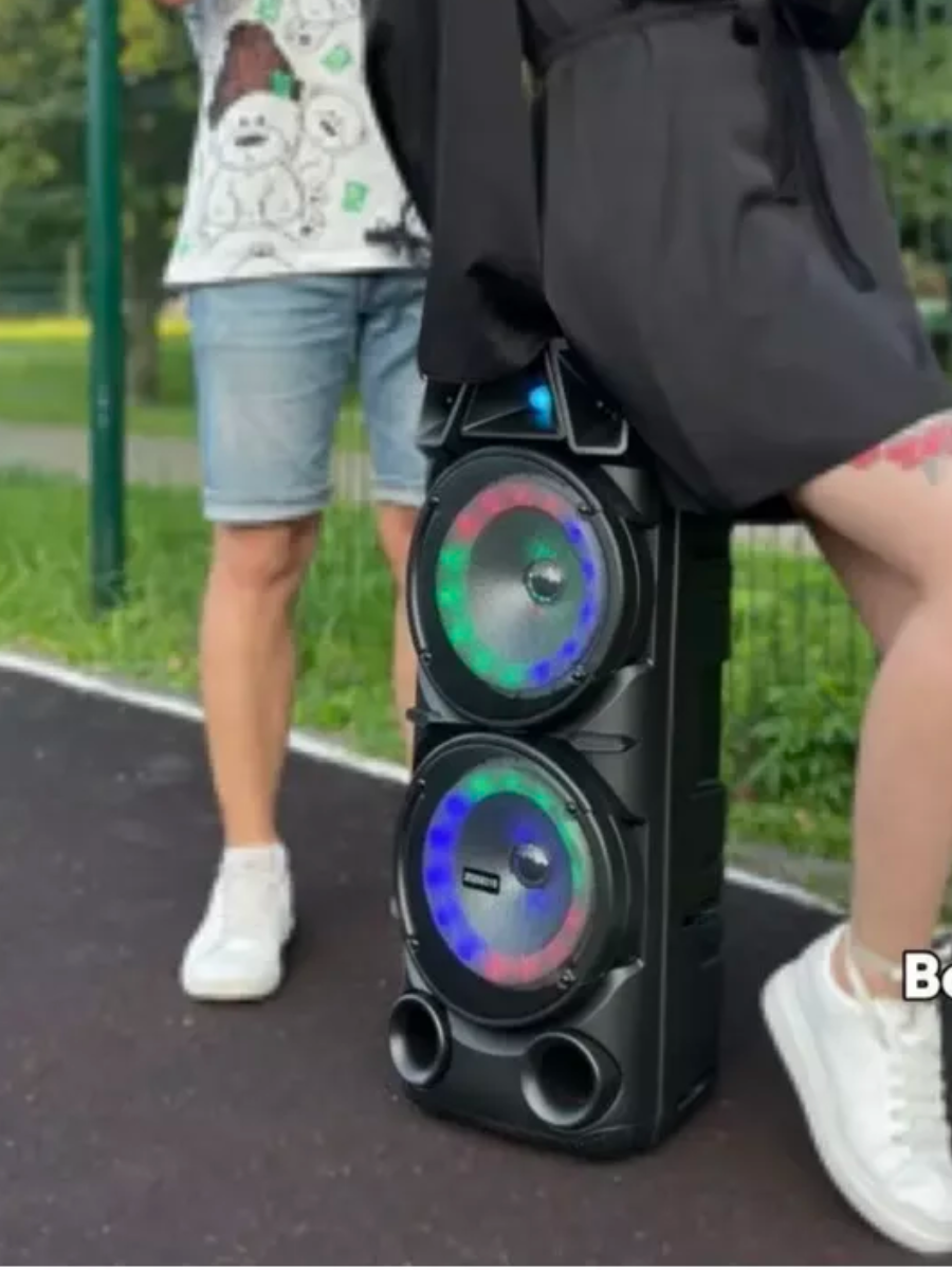 Портативная колонка ZQS-8210 BT Speaker, 50Вт, FM-радио, 4500мАч