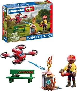 Конструктор Playmobil City Action - Пожарный дрон 36 эл. - Плеймобиль 72197