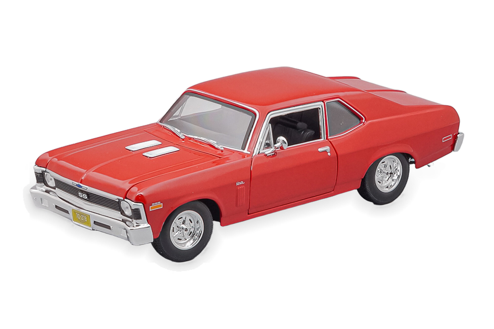 Модель коллекционная MAISTO Chevrolet nova ss coupe 1970, red