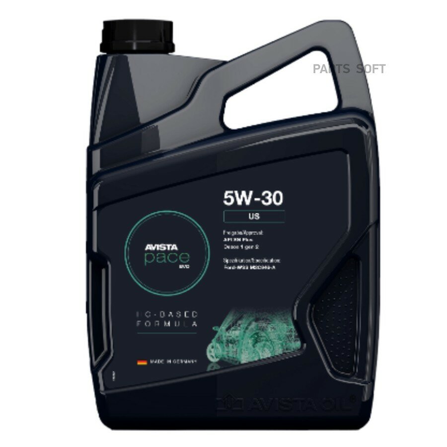 AVISTA PACE EVO US SAE 5W-30 4л от официального дистрибьютора, AVISTA, артикул 173438