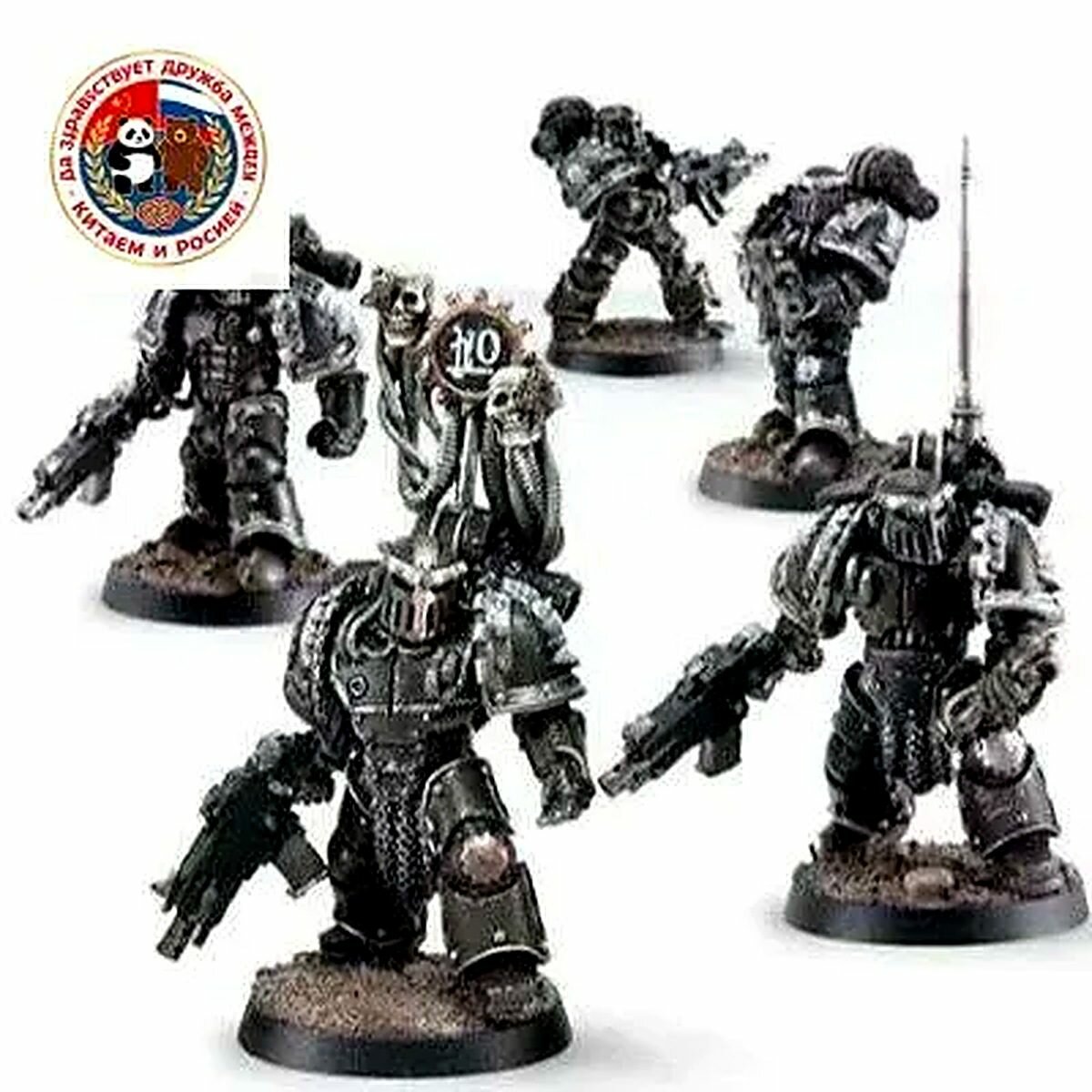 Смола вархаммер 40000 миниатюра Warhammer 40000 Iron Hands MKIII Squad миниатюры днд Фигурка для настольной игры
